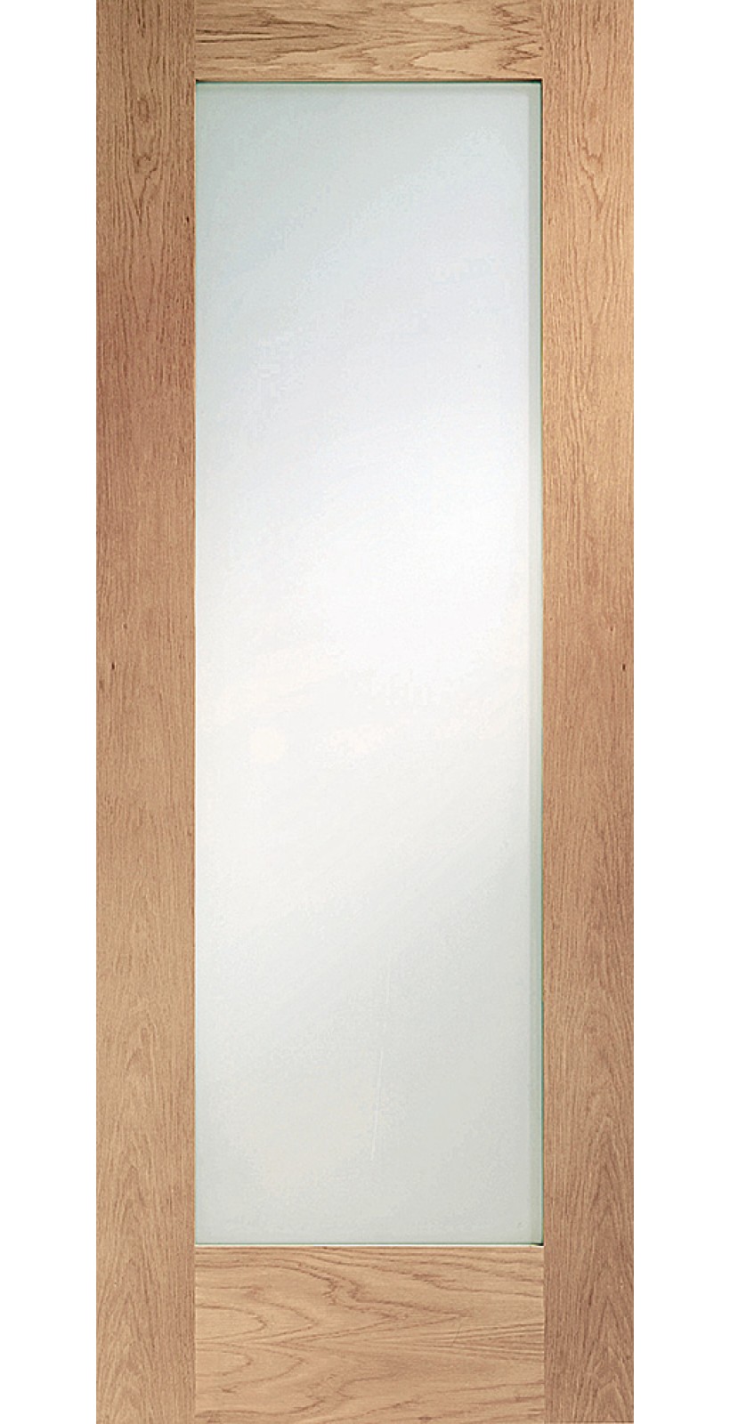 Pattern 10 oak obscure glass internal door