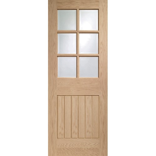 Solid and Glazed Oak Internal Doors from Cornes DIY, Glasgow