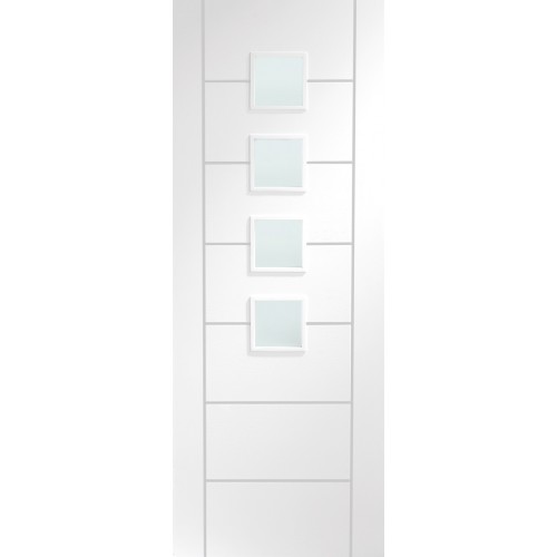 Solid and Glazed White Internal Doors from Cornes DIY, Glasgow