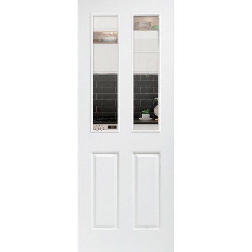 Solid and Glazed White Internal Doors from Cornes DIY, Glasgow